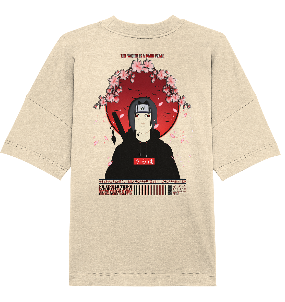Itachi X Drip - Organic Oversize Shirt – Cyberpoles